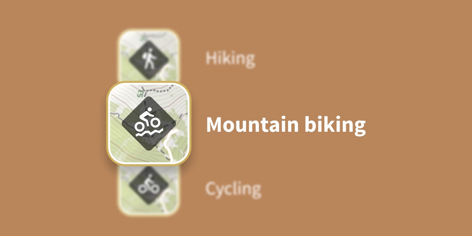 Switch between different maps designed for your sport with sport ...