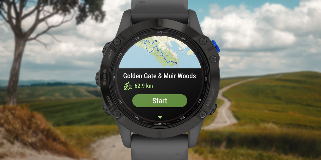 Komoot on your Garmin: Seamlessly navigate rides, runs, and hikes