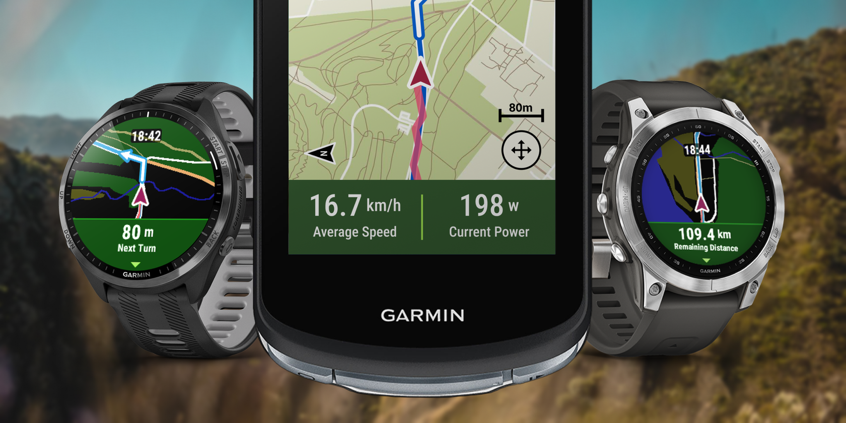 Komoot on your Garmin: Seamlessly navigate rides, runs, and hikes
