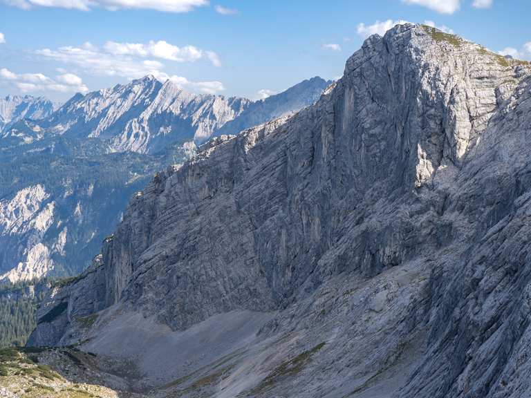 Vom Osterfelderkopf über Bernadeinkopf und Stuibensee nach Kreuzeck ...