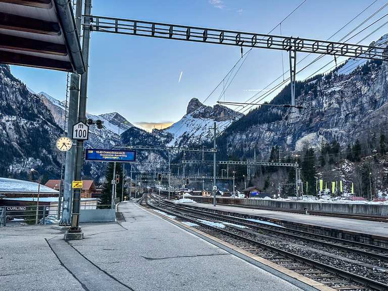 Abstecher Wallis 🚴‍♀️🚃🎄: Niederbipp-Kandersteg-Goppenstein-Gampel | E ...
