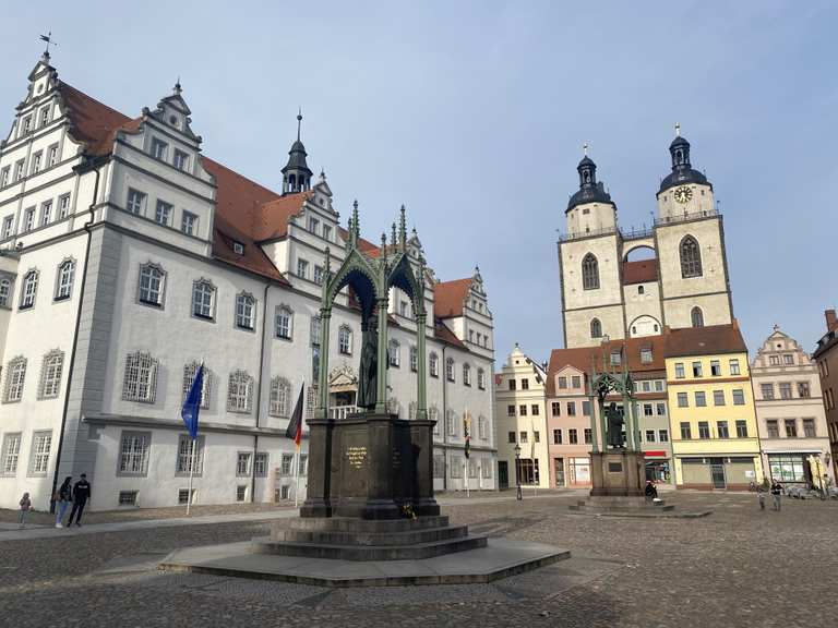 Via Imperii: Marzahna nach Lutherstadt Wittenberg Bhf. | hike | Komoot