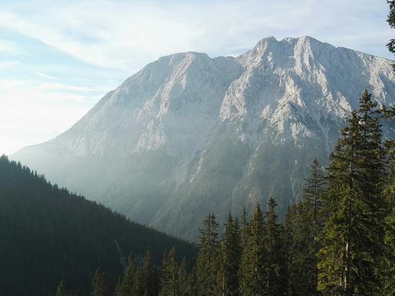 Wanderung auf den Hochwanner (Deutschlands zweithöchster Berg) und den ...