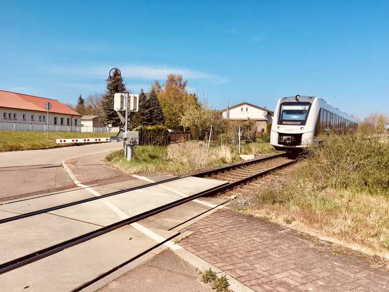 Bernburg - Köthen - von & nach Halle (Saale) | Fahrradtour | Komoot