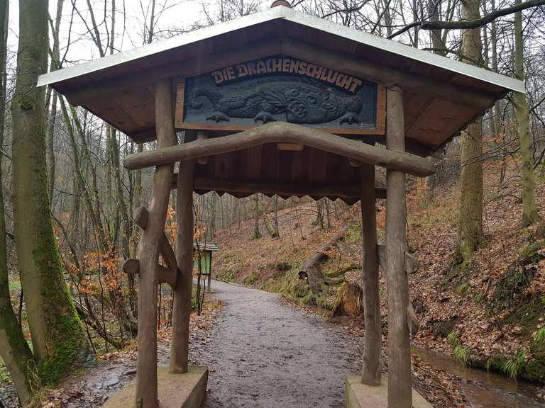 Wanderung Eisenach: Drachenschlucht x Ausblick Wartburg x Feengrotte ...