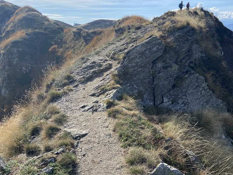 🇨🇭🇮🇹 Alpe Foppa - Monte Tamaro - Monte Lema | Wanderung | Komoot