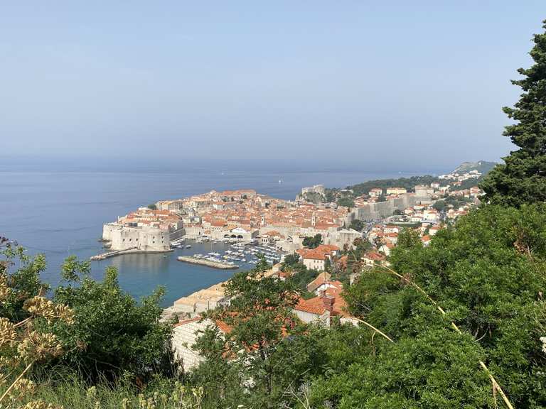 Hike up to Mount Srd from Dubrovnik Old Town (loop) 2.5hrs/4.3miles ...