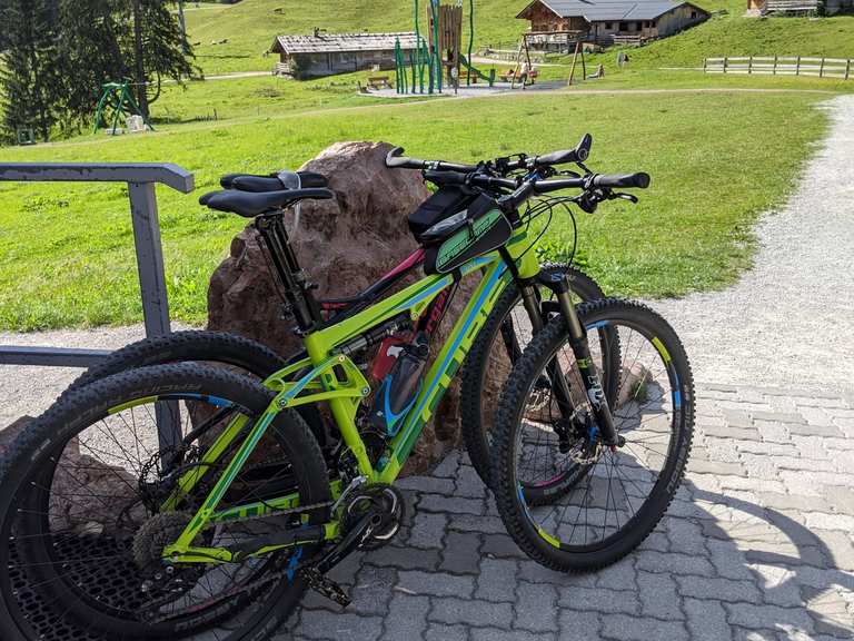 Lofer Alm über Steinplatte nach Heutal Unken | Mountainbike-Tour | Komoot