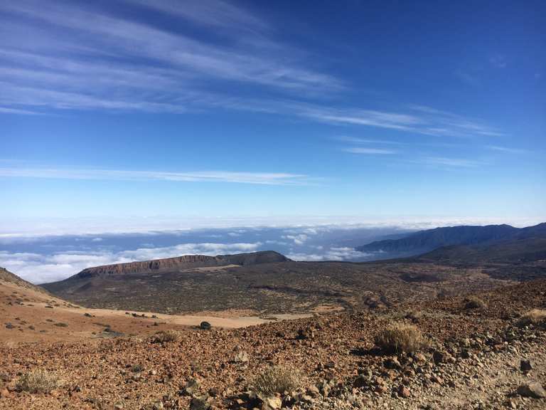 Fantastischer Sonnenaufgang vom Gipfel des Vulkans Teide | Wanderung ...