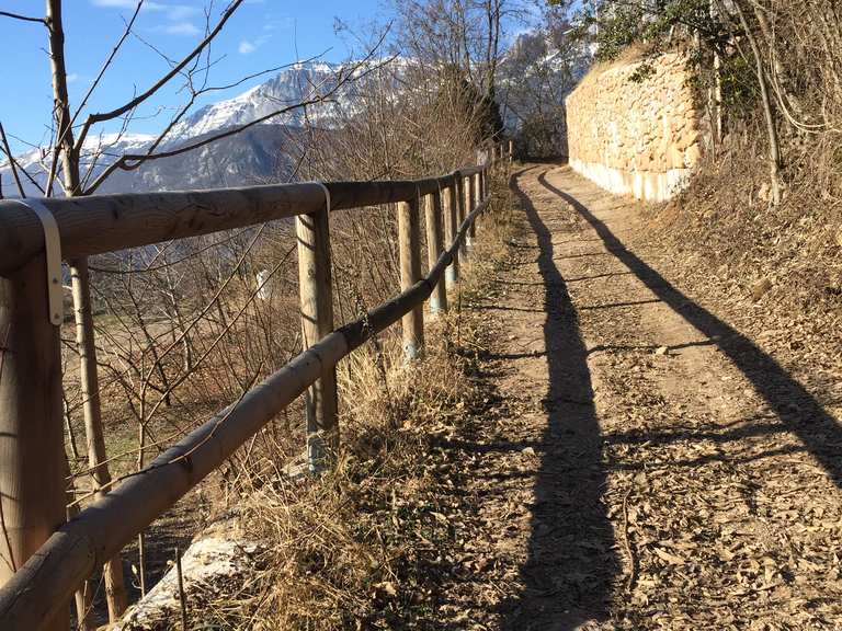 Trento, Camparta, masi di Pressano, Faedo, monte Corona, trail Santa ...