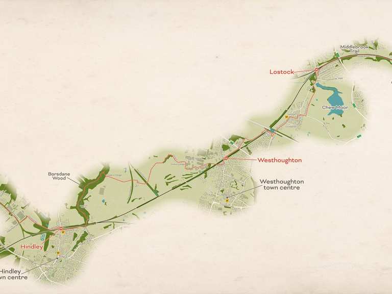 Community Rail Trail - Direction Bolton - Lostock - Westhoughton ...