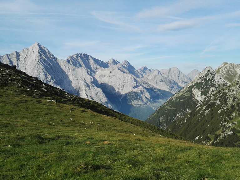 Wanderung auf den Hochwanner (Deutschlands zweithöchster Berg) und den ...