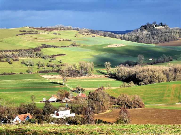 Hohenstoffeln, Panoramaweg - Runde ab WP Weiterdingen 29.12.22 ...