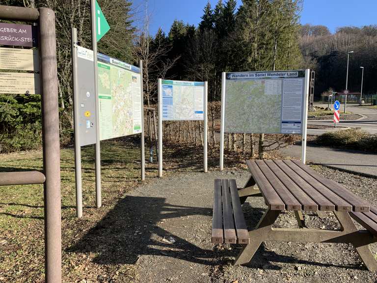 Keltischer Ringwall & Nonnweiler Talsperre Runde von Otzenhausen ...