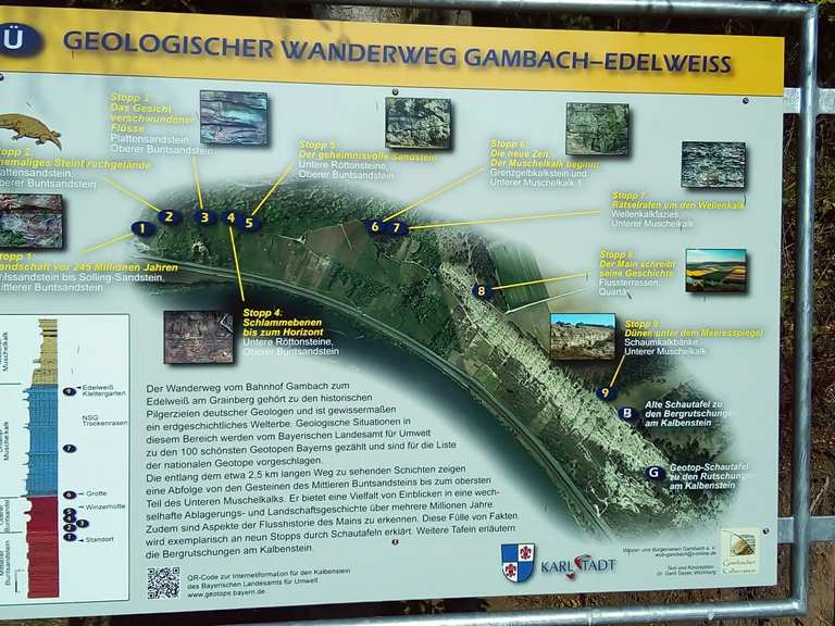 Geologischer Rundweg Gambach | Wanderung | Komoot