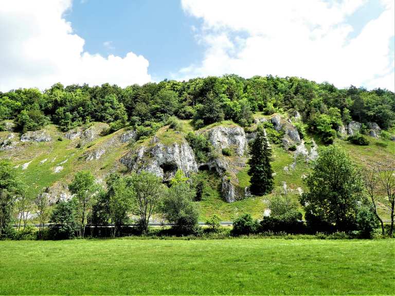 "Lauterfelsensteig" (Eiszeitpfad) - Tour ab Bahnhof Blaustein ...