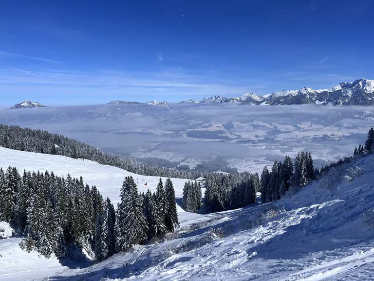 Winterwanderung mit Allgäu 365+: Berghaus Schwaben mit Mamale ...