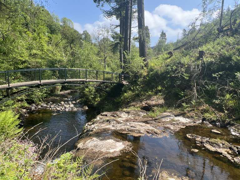 Nordirland 👀💦🌳 Antrim Coast - Glenariff Inver River Waterfall-Trail ...