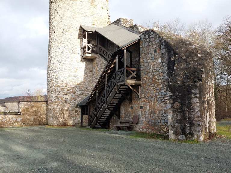 Chillige Tour zur Burg Philippstein | Wanderung | Komoot