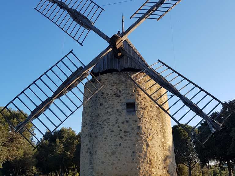 Château de Gicon depuis Vénéjan (30) - 19 04 2021 | Wanderung | Komoot