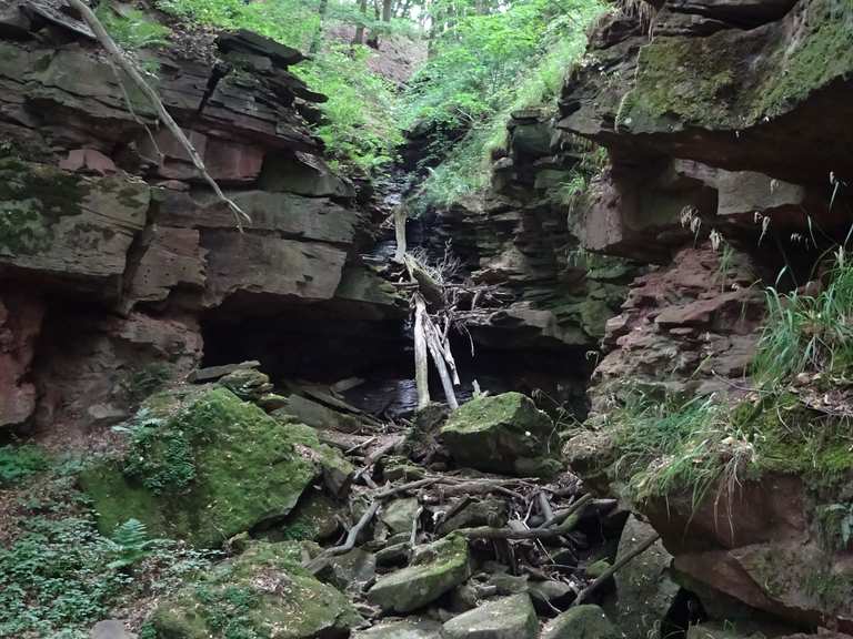 Margaretenschlucht - Binau - Minneburg | hike | Komoot
