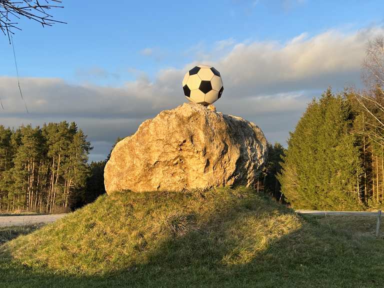Bizarre Felsen-Tour rund um die 🏰Burgruine Leienfels🏰 im ♥️ der ...