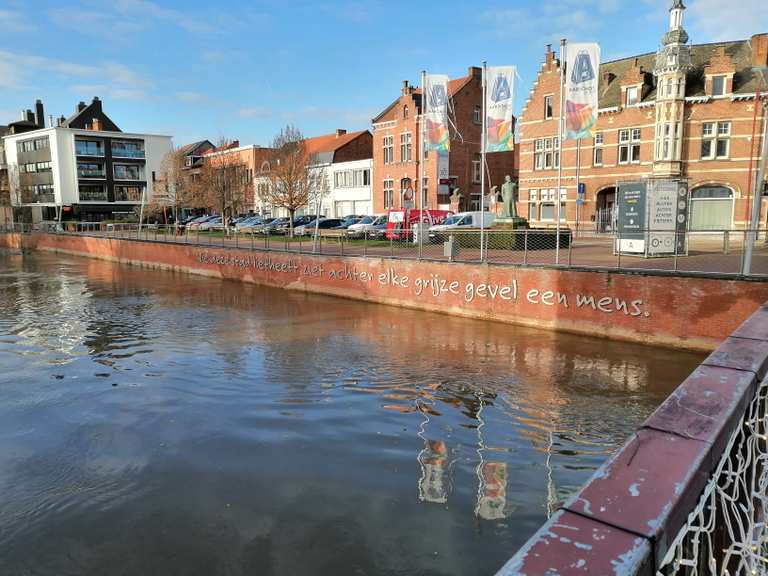 Beeldenwandeling en Street Art Aarschot | hike | Komoot
