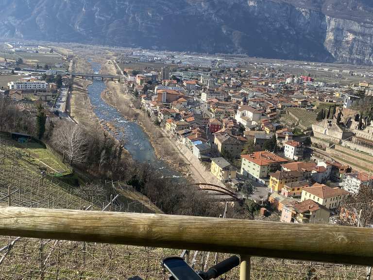Trento, Camparta, masi di Pressano, Faedo, monte Corona, trail Santa ...