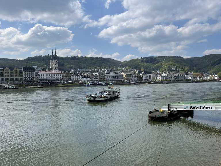 Der Rhein zwischen Koblenz und Boppard | Fahrradtour | Komoot