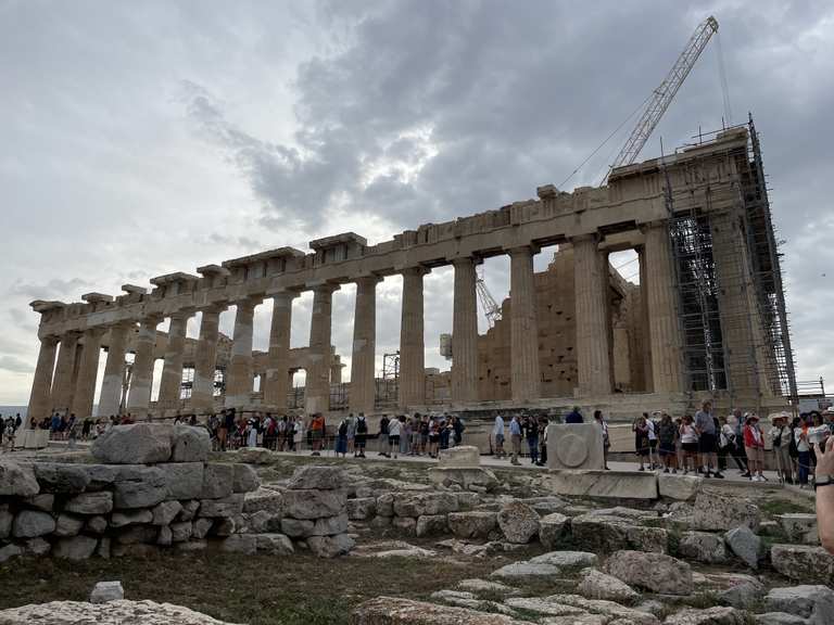 🇬🇷 zur Akropolis und durch Plaka | Wanderung | Komoot