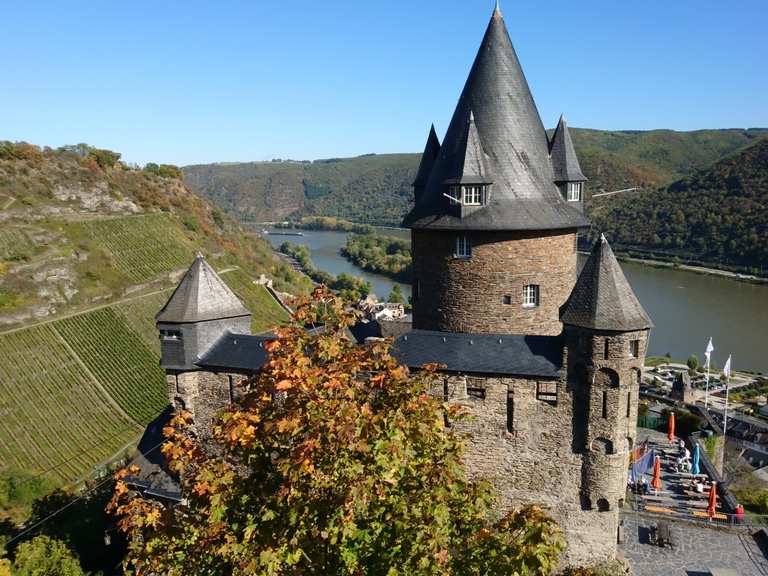 Bacharach -Stadtmauer Rundgang -Rhein | Wanderung | Komoot