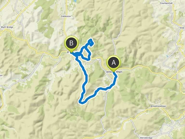 Stage 3: Innerleithen to Peebles - Capital Trail | mountain bike ride ...