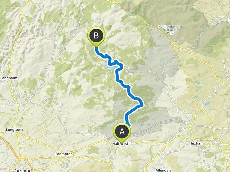 Day 6: Haltwhistle to Kielder - Great North Trail | mountain bike ride ...