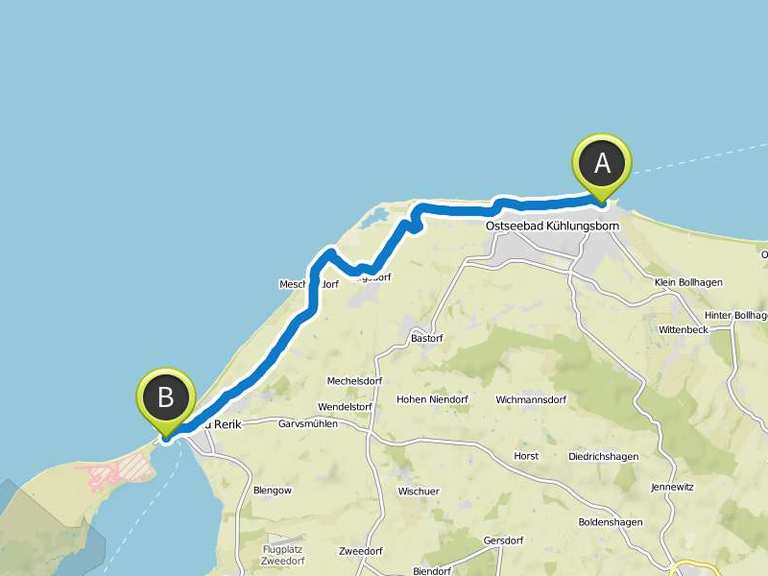 von Kühlungsborn nach Rerik | Fahrradtour | Komoot