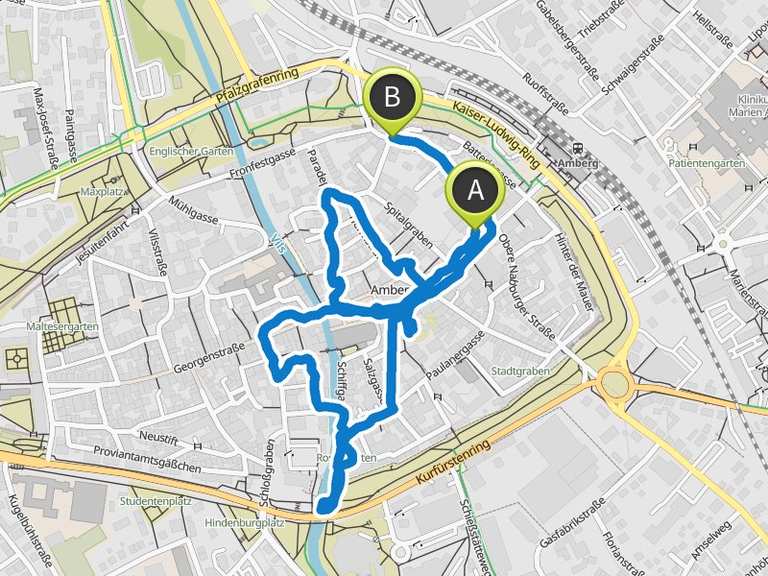 Stadtrundgang Amberg | Wanderung | Komoot