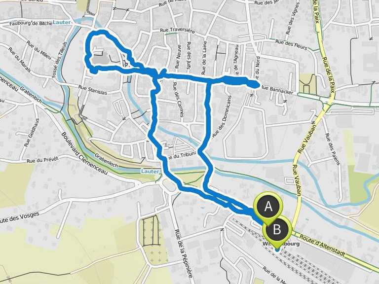 Stadtrundgang Wissembourg (Weißenburg) | Wanderung | Komoot