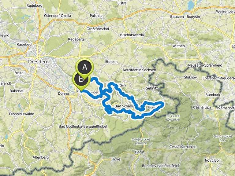 Der „Malerweg“ im Nationalpark Sächsische Schweiz - Liebethaler Grund ...