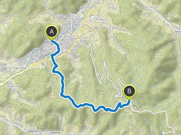 Etappe 1: Von Waldkirch auf den Kandel – der ZweiTälerSteig | hike | Komoot