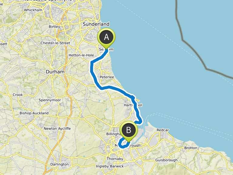 Stage 5: Seaham to Middlesborough – Three Rivers | mountain bike ride ...