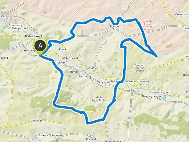 Big Ride Salisbury Plain | gravel ride | Komoot