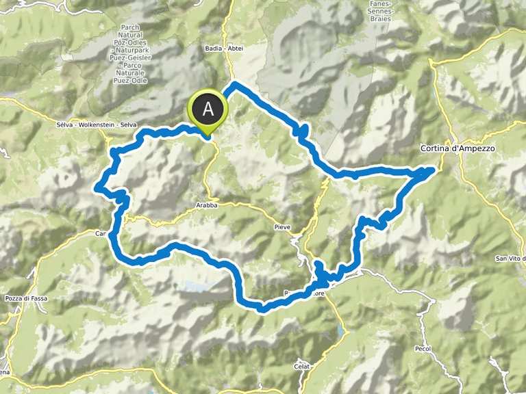 Cyclist 100 Climbs - Passo Giau | road ride | Komoot