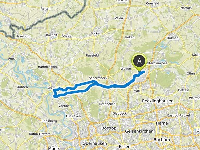 Fahrradtour Wesel-Datteln-Kanal | bike Tour | Komoot