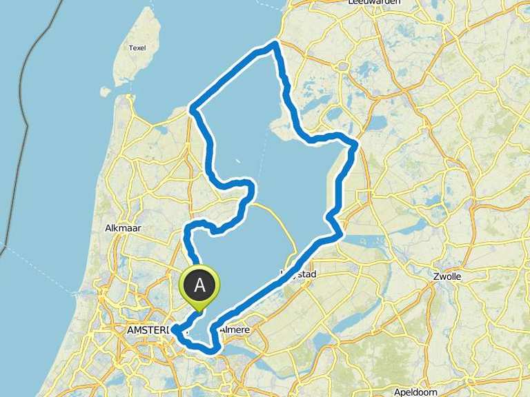 Ronde IJsselmeer | Rennrad-Tour | Komoot