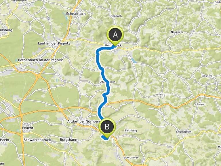 Pegnitz-Laber-Radweg – Tagestouren Nürnberger Land | bike Tour | Komoot