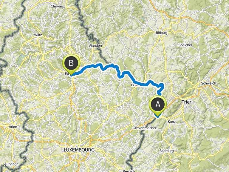 Sauer - Radweg | Fahrradtour | Komoot