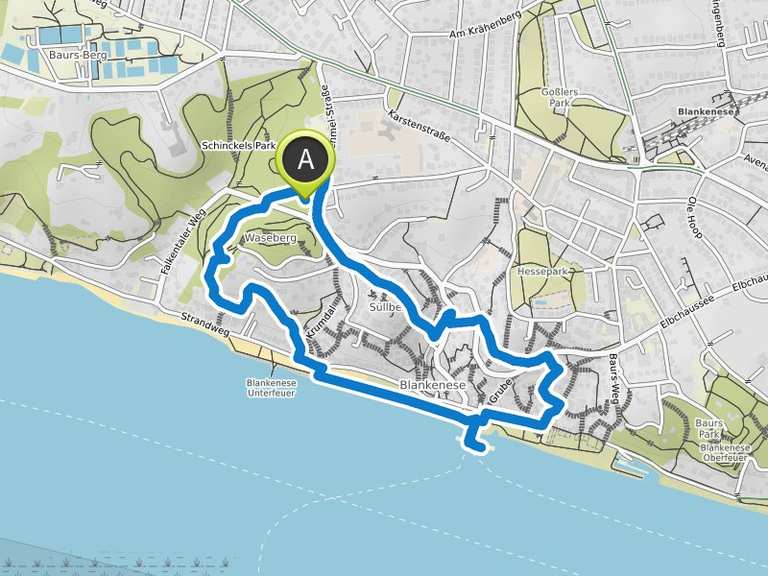 Spaziergang durch das Treppenviertel in Blankenese | Wanderung | Komoot