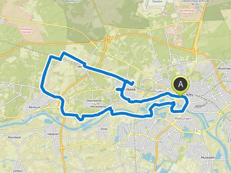 Arnhem Airborne Cycle Route | road ride | Komoot
