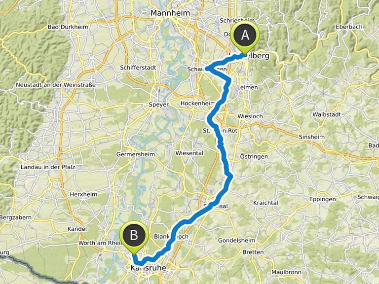 Radreise Enz/Neckar Etappe 5 | Fahrradtour | Komoot