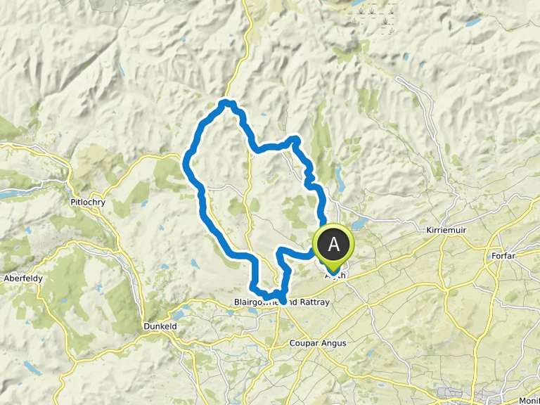 The Cateran Trail Bikepacking Route | mountain bike ride | Komoot