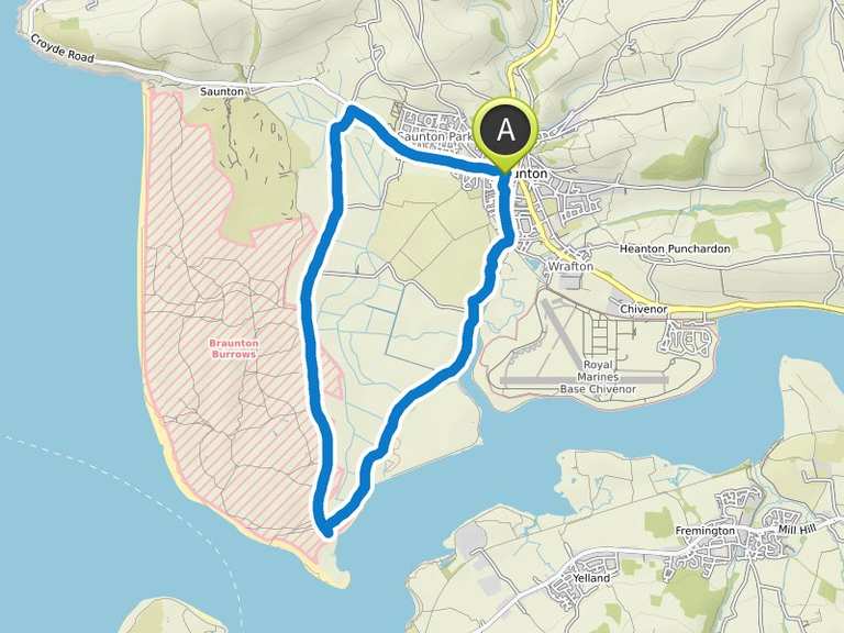 Horsey Island Nature Reserve Cycle Tour | bike Tour | Komoot